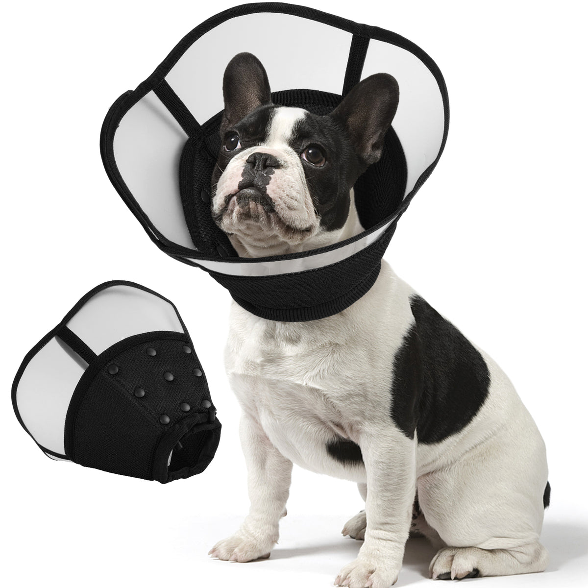Adjustable Dog Cones for Dogs to Stop Licking – KUOSER